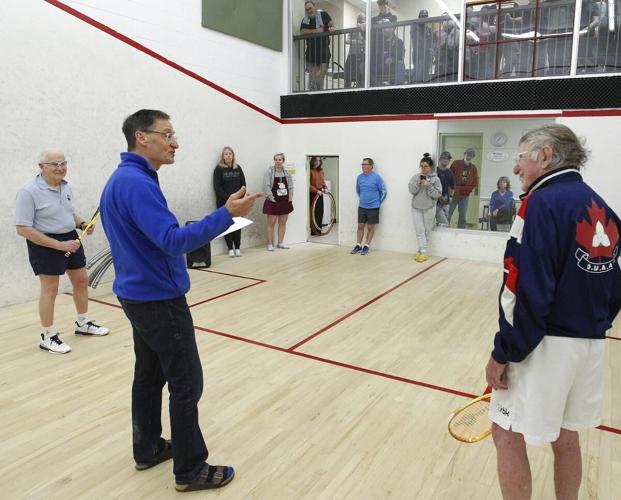Ray Kerslake honoured for contribution to Peterborough squash