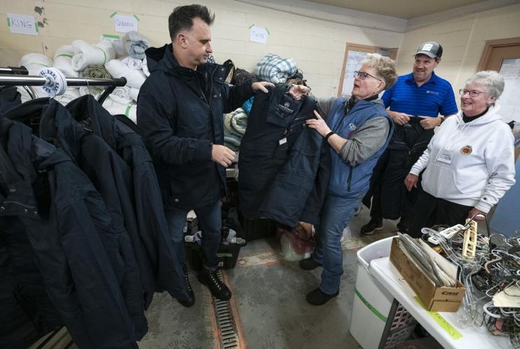 Lakers and Imprinted Apparel team up to keep people warm