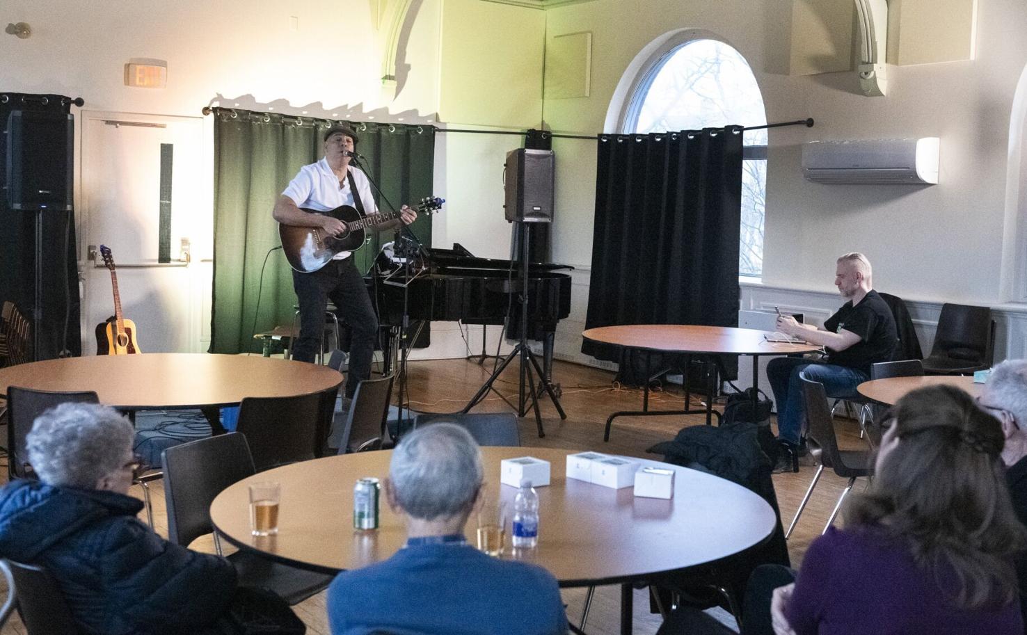 Musician Beau Dixon in the spotlight at Music in The Hall