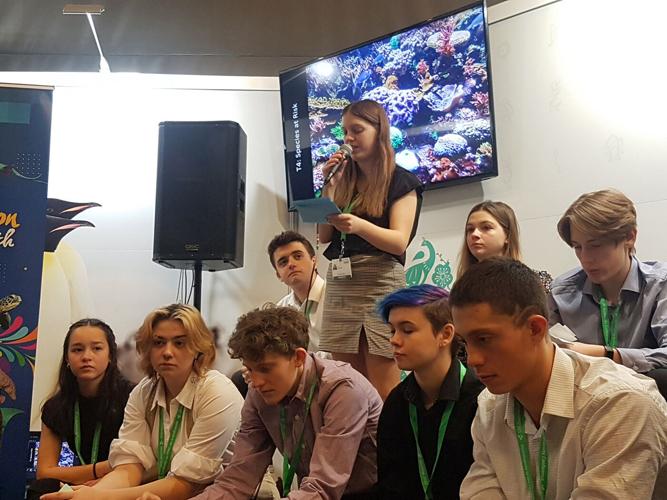 Global conference sharpens students’ climate change vision