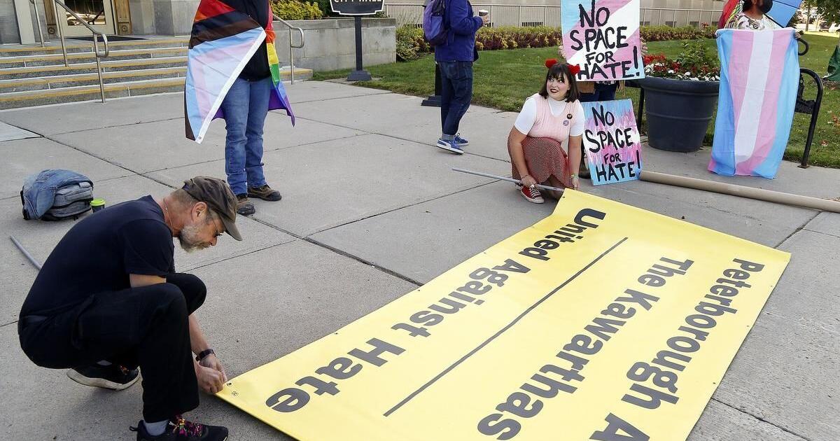 ‘You’re outnumbered – you’re done! Go home’: Two sides face off at ...
