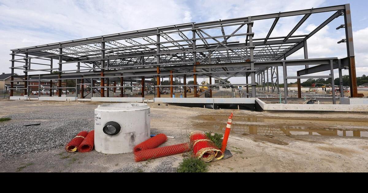 Photos: New Peterborough twin-pad arena taking shape