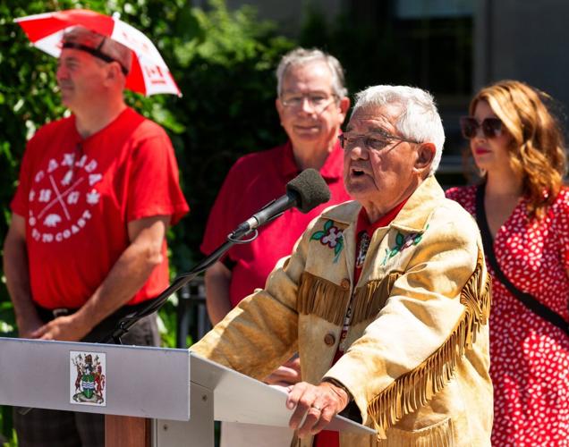 Canada’s birthday celebrated with a parade in downtown