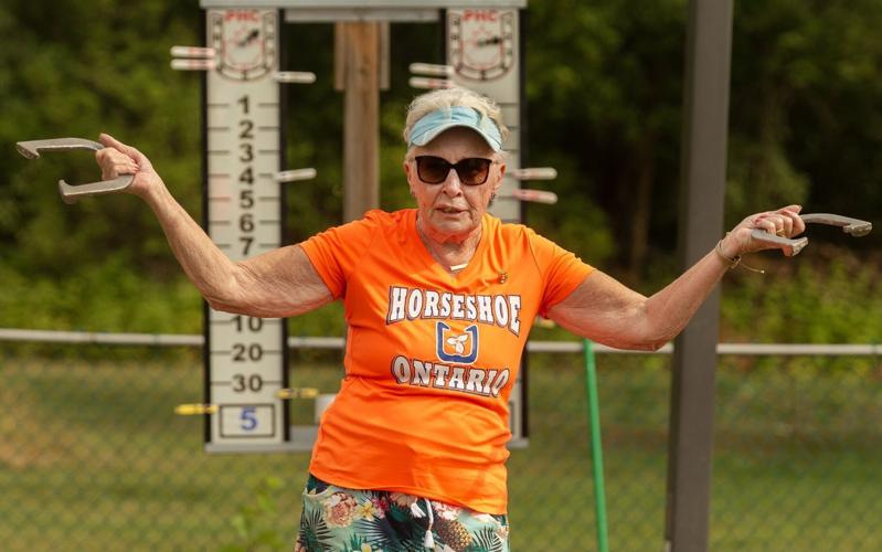 Horseshoe throwers compete for provincial title