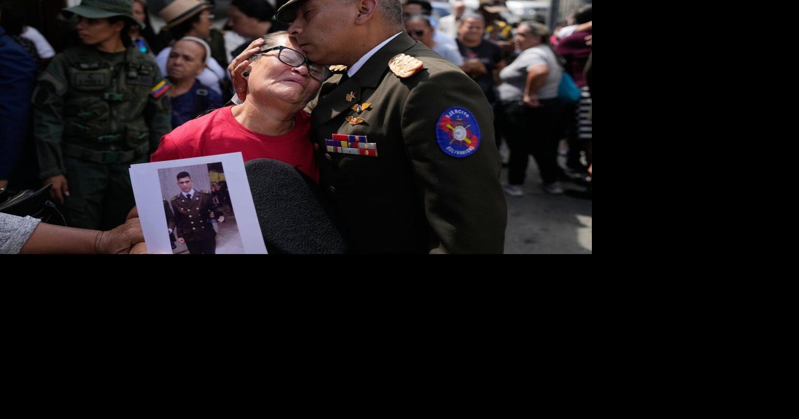 Venezuela's military buries soldiers killed in US operation to capture ...