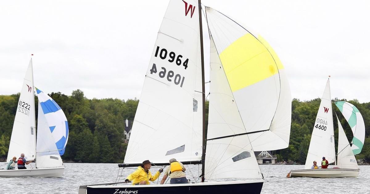 Wayfarer Heist Regatta sets sail on Clear Lake near Young’s Point