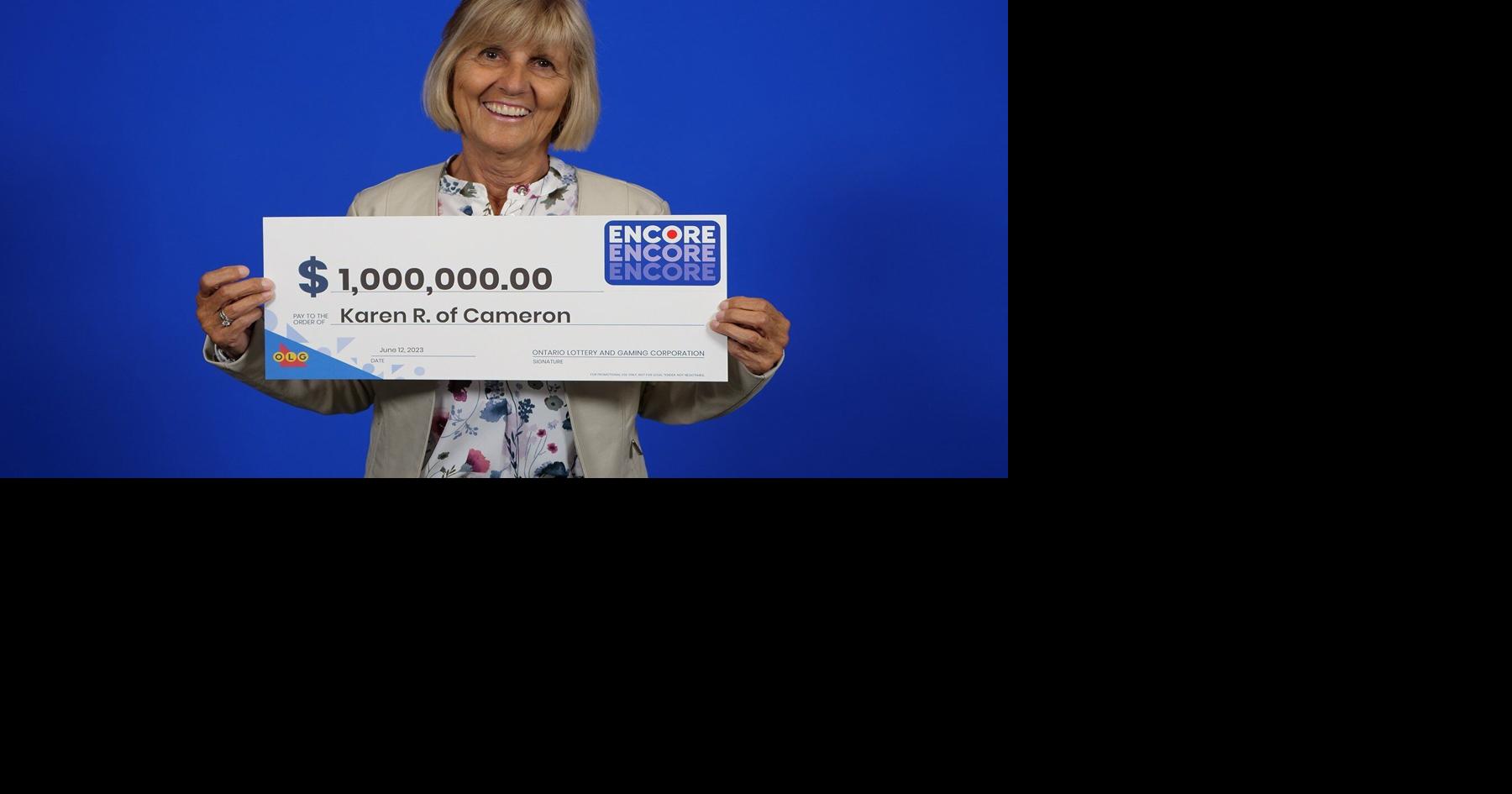 Cameron grandmother wins $1M playing Encore