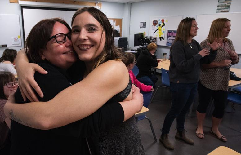 Fleming students dare to go outside the box for Easter Seals