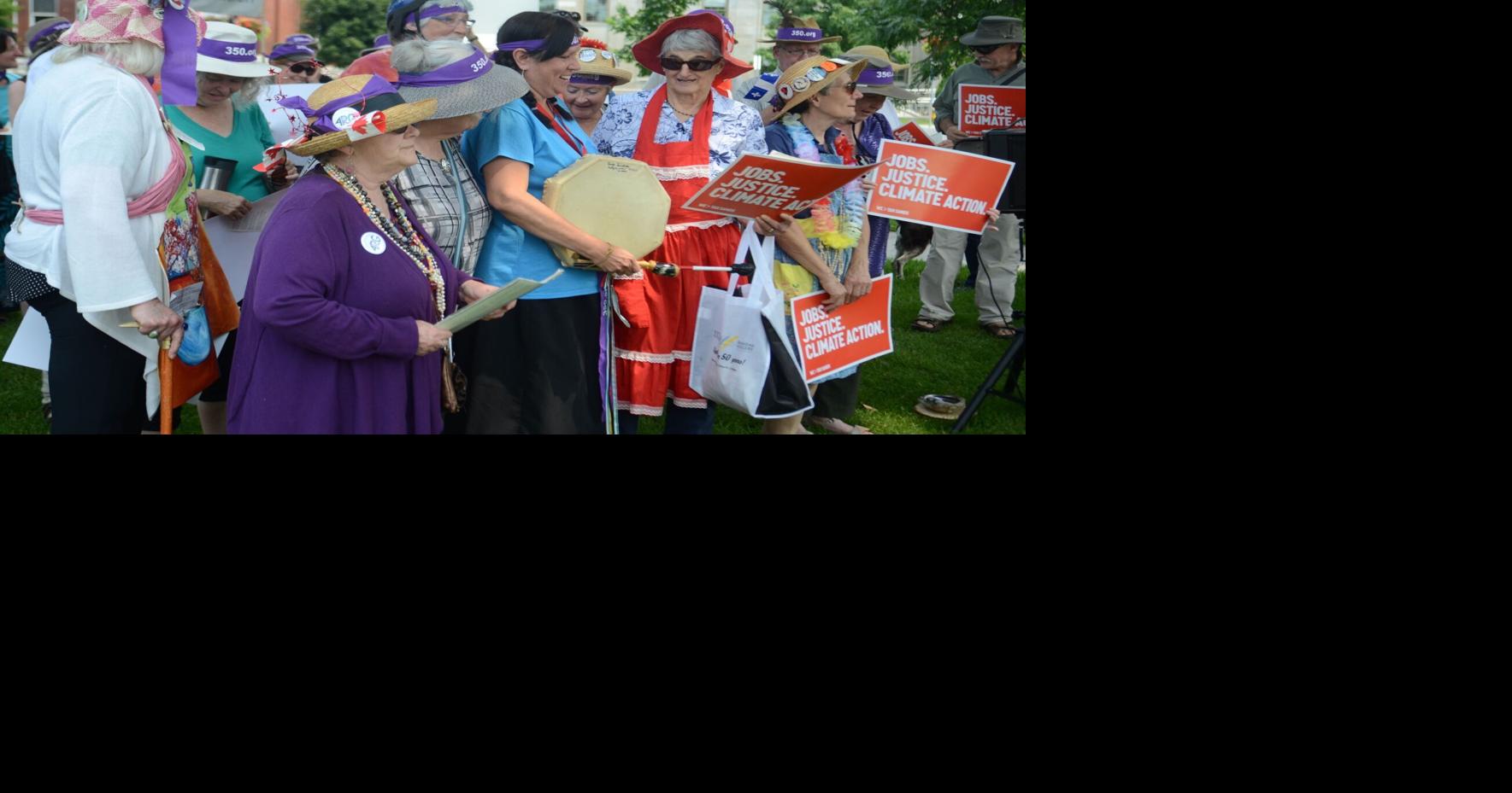 Action for Climate Justice rally draws crowd in Peterborough