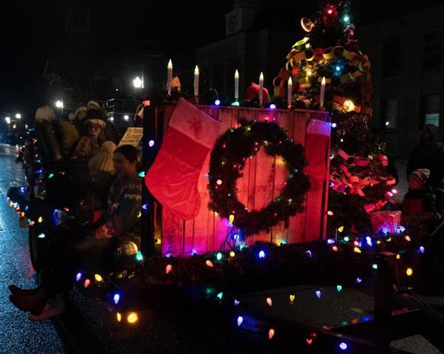 Santa comes to town