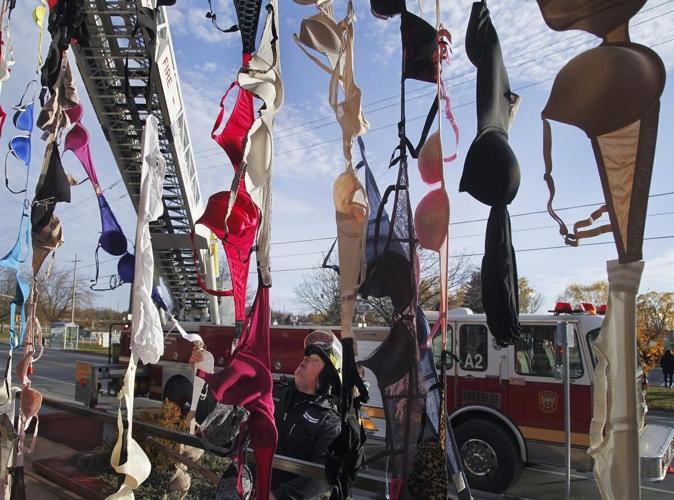 Photos: Bras Around the Building campaign in Peterborough raises ...