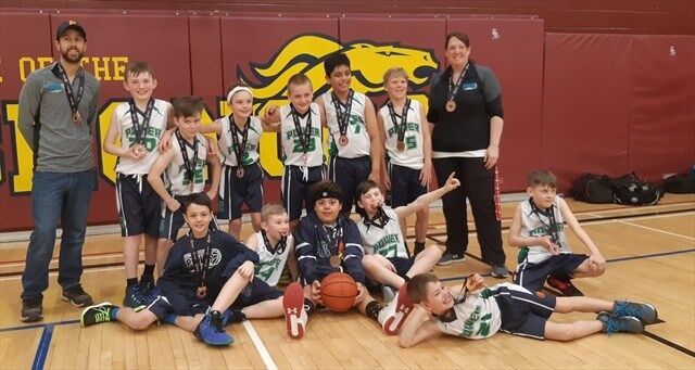 Basketball bronze for U10 Peterborough Power