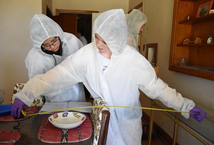 Campers learning to solve crime at Forensic DNA Camp at Trent University