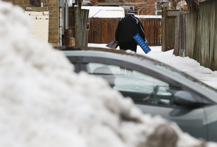 The city receives a fresh blanket of snow in Peterborough
