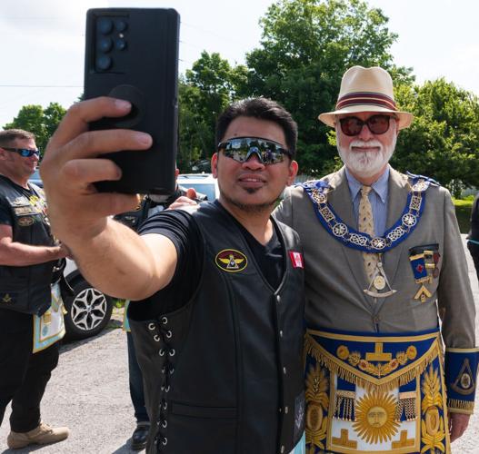 Unveiling & dedication ceremony of Keene Masonic Park