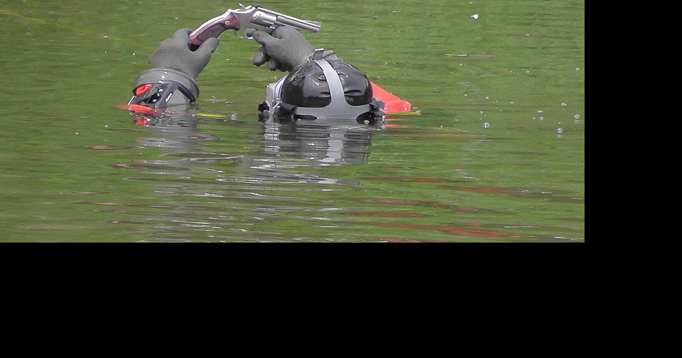Police diver recovers a gun from Scugog River