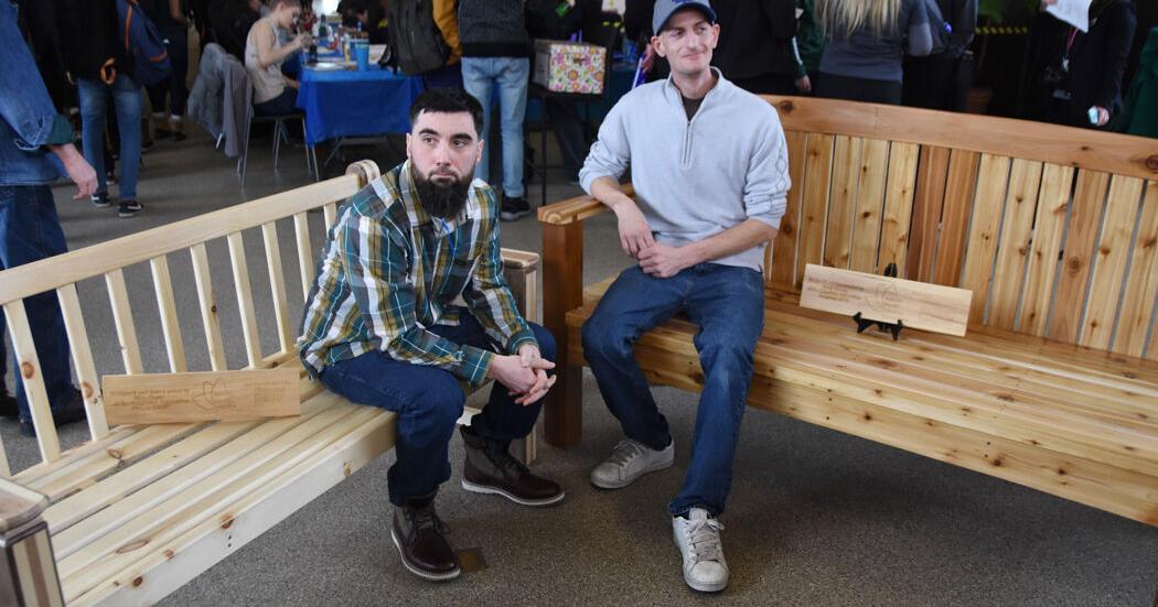 Benches to bring students together unveiled during Bell Let's Talk Day ...