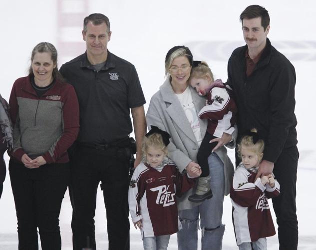 Photos: Peterborough Petes honour trainer Brian Miller on his 2,000th ...