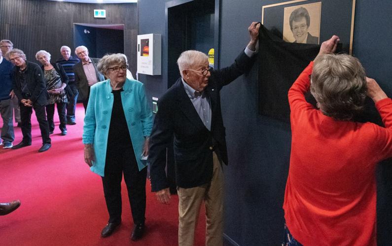 Beth McMaster honoured with plaque unveiling at Showplace