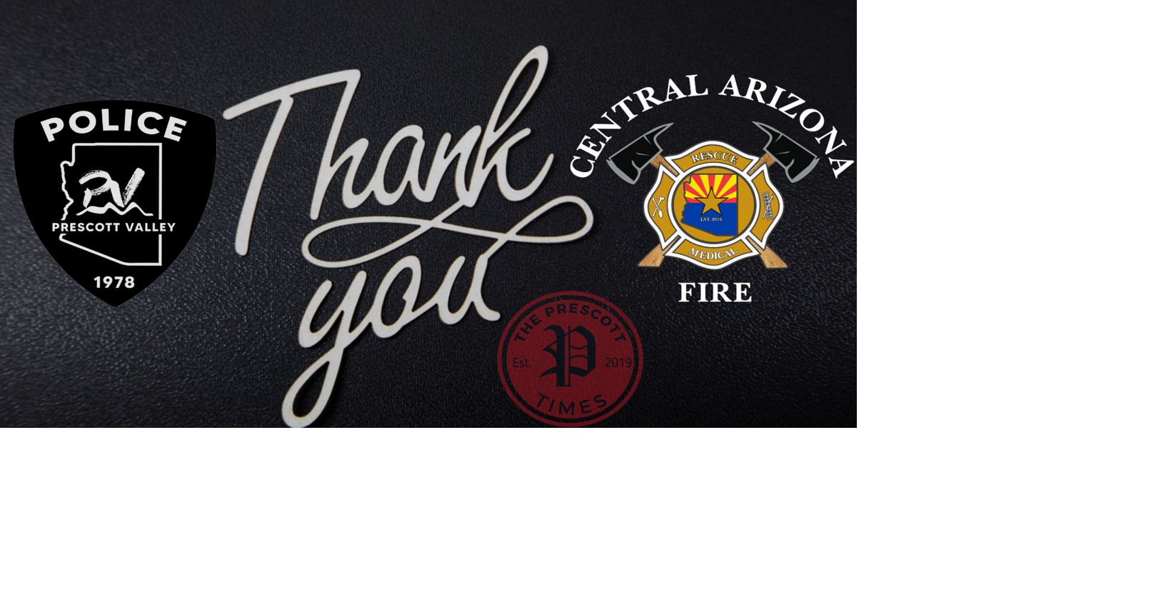 Gratitude for HUSD, PRCC, and Arizona Red Cross from PVPD and Central ...