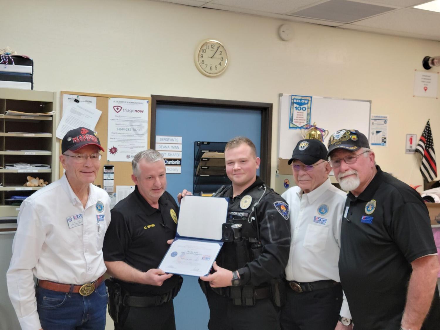 Chino Valley Police Chief Wynn Receives ESGR Patriot Award | Police ...