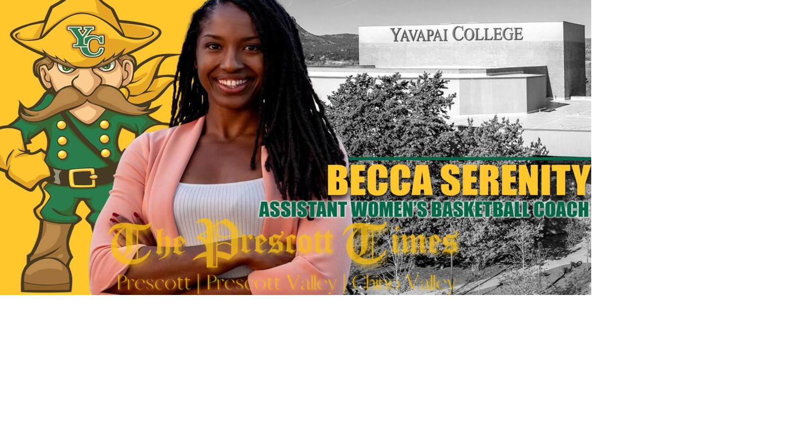 Yavapai College Athletics Department Welcomes Becca Serenity as Assistant Women’s Basketball ...