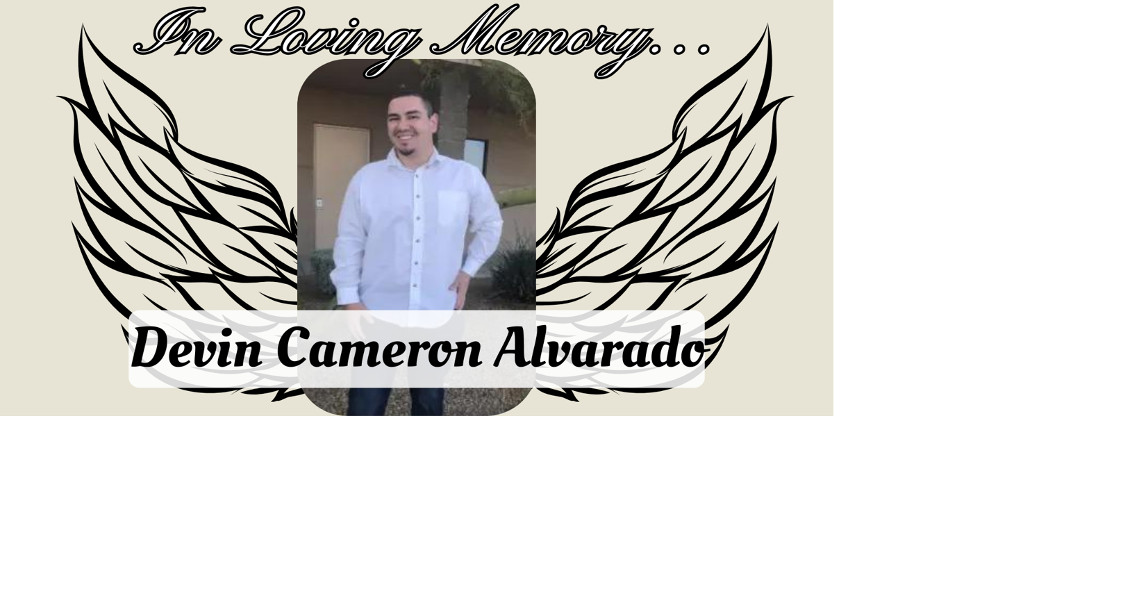 Devin Cameron Alvarado | Obituaries | theprescotttimes.com