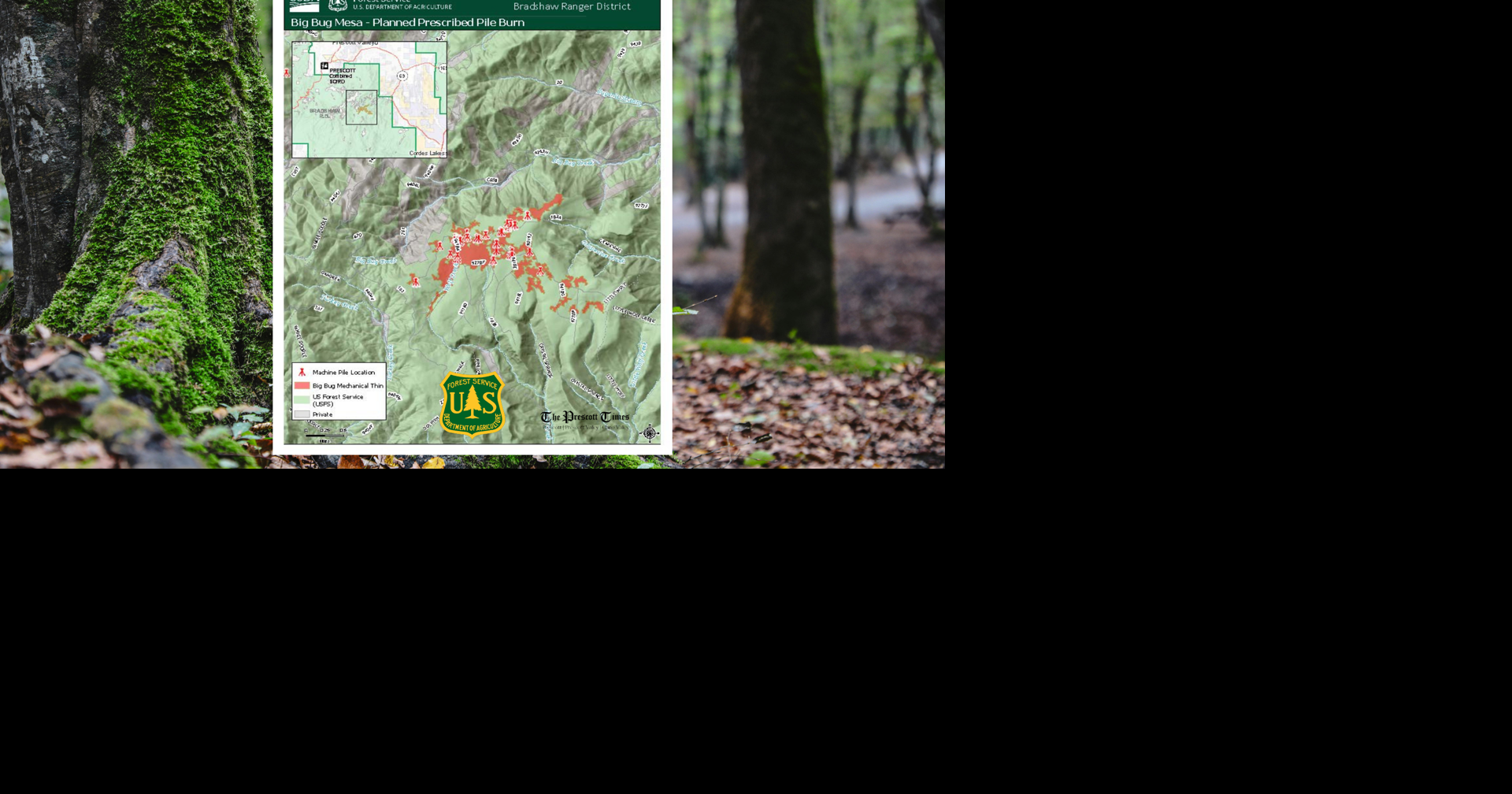 Prescott National Forest Plans Prescribed Pile Burning on Big Bug Mesa ...