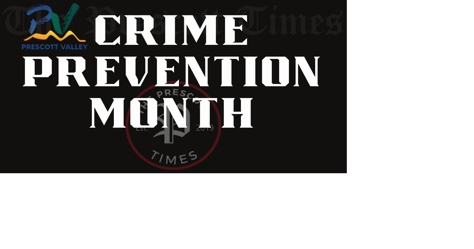 October is National Crime Prevention Month; Learn How You Can Help to ...