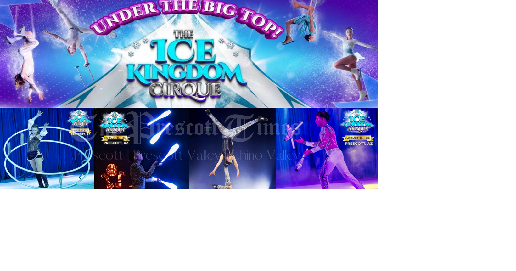 Taconhy Entertainment Presents The Ice Kingdom Cirque: A Spectacular New Show Under the Tent ...