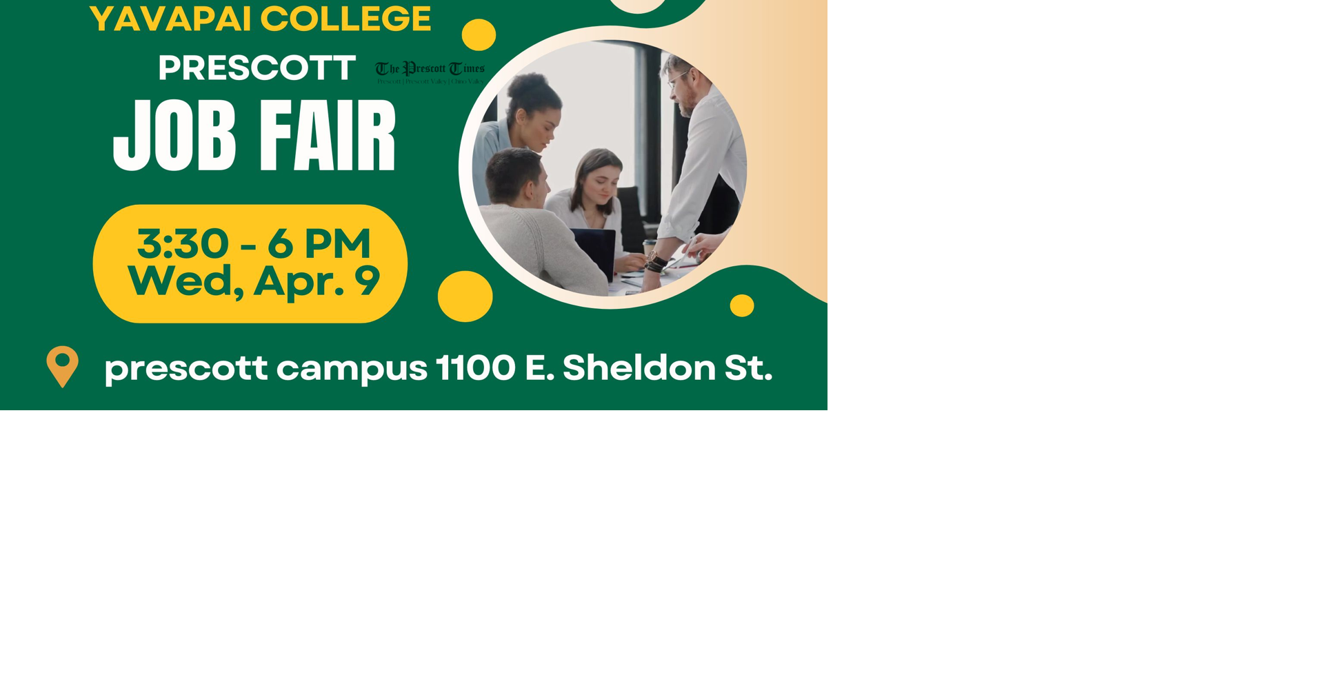 Yavapai College Hosts Prescott Job Fair with 40+ Employers on April 9 ...