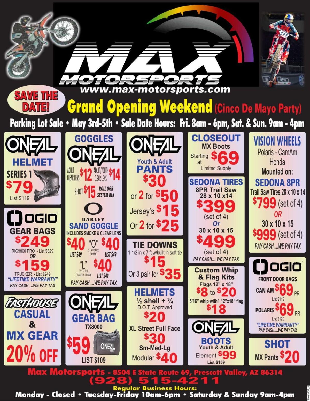Max Motorsports Grand Opening Event Celebrates Off-Road Enthusiast ...