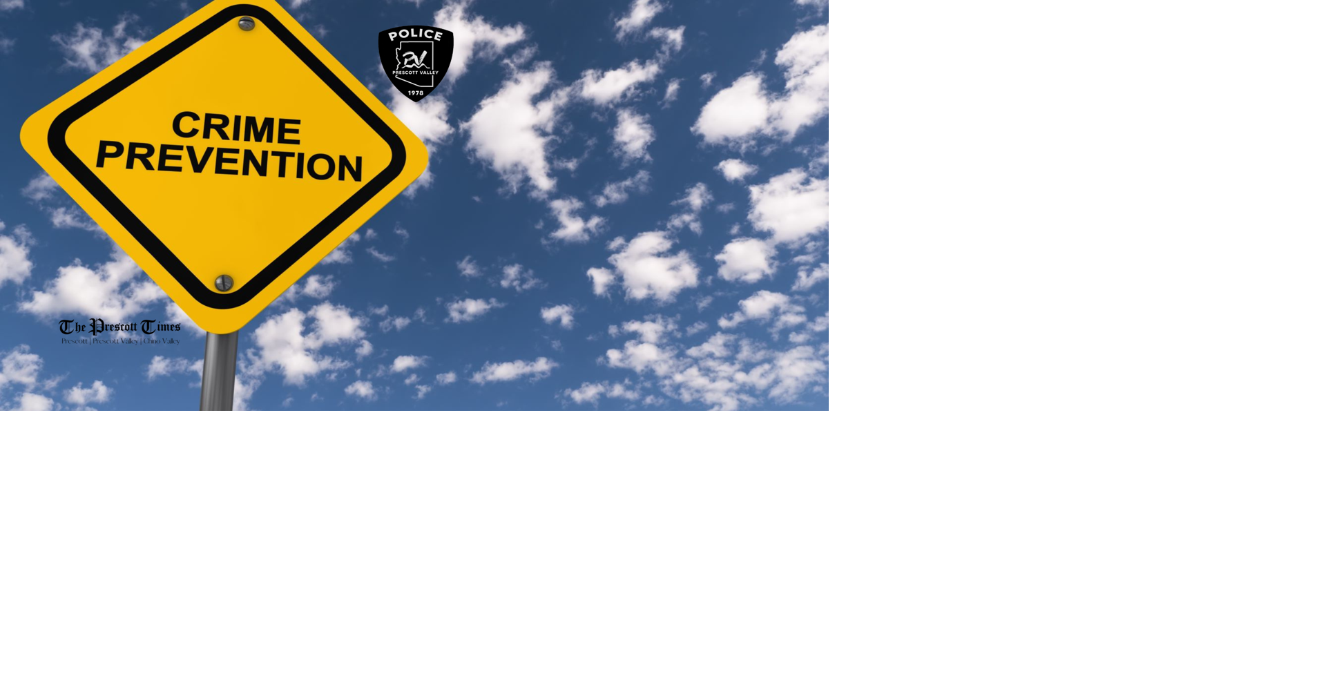 Prescott Valley Police Department Shares Essential Tips for Preventing ...
