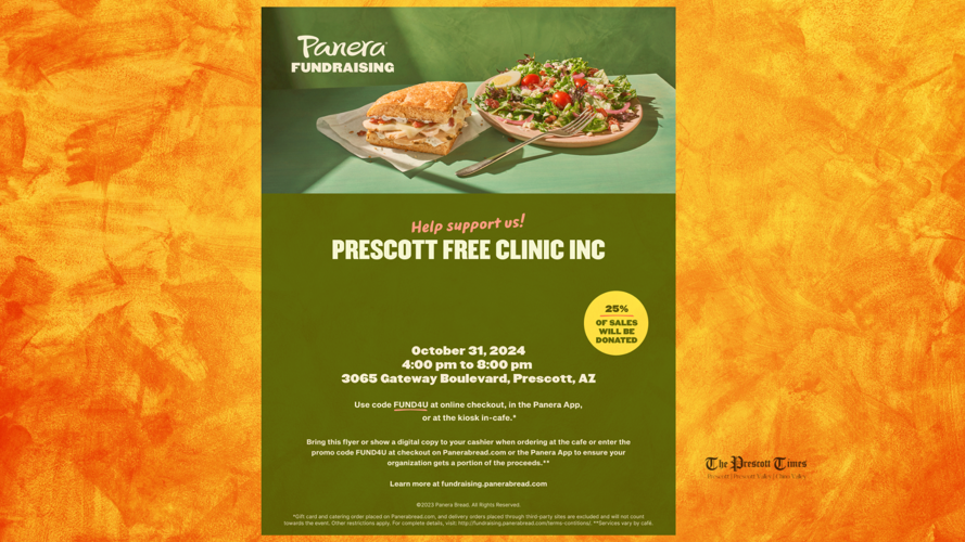 Prescott Free Clinic Partners with Panera Bread for Fundraising Event ...