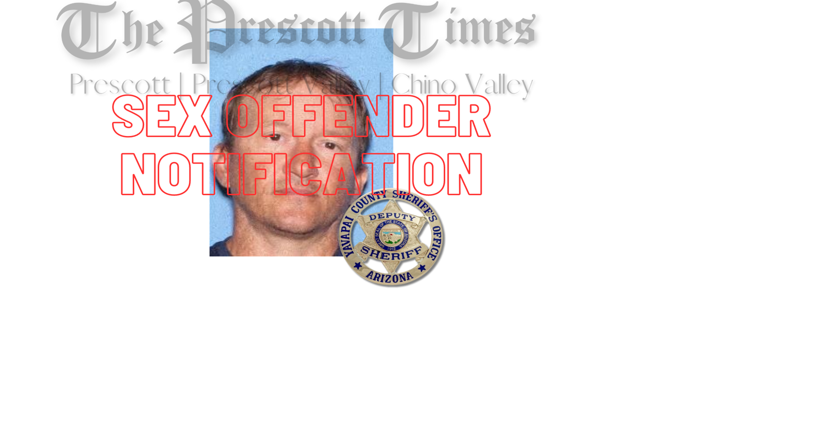 Level 2 Sex Offender Notification Chino Valley Prescott Valley