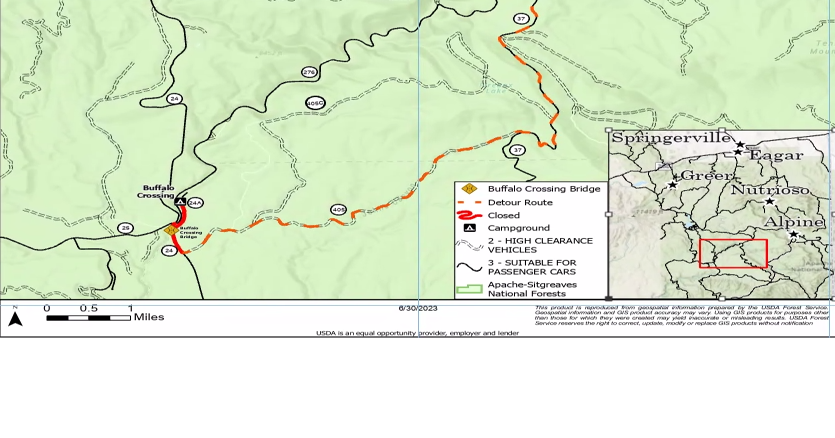 Road Closure Notice: Buffalo Crossing Bridge Replacement Project on ...