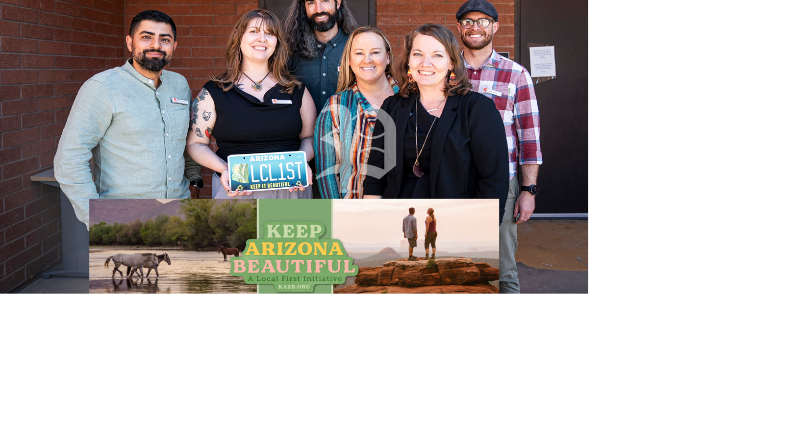 Local First Arizona debuts new “Keep Arizona Beautiful” specialty ...