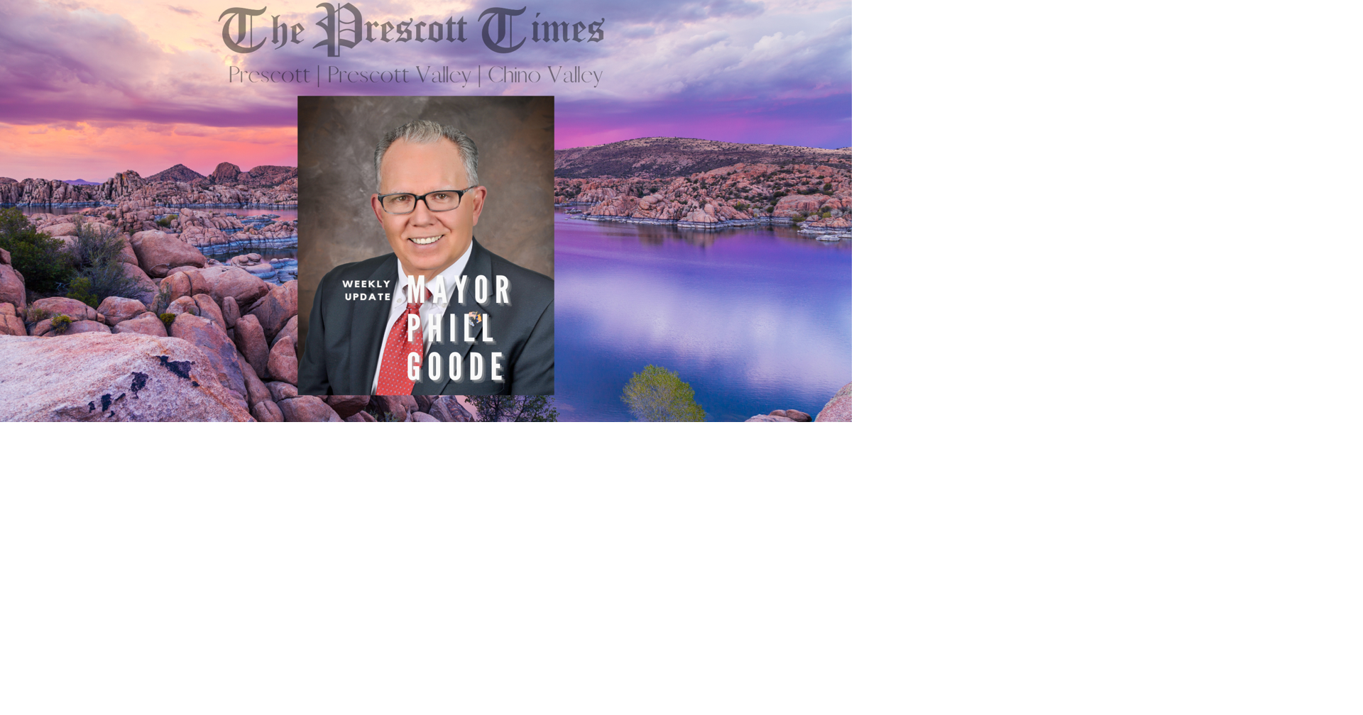 Mayor Phil Goode’s Weekly Update: Road Safety, Open Space Petition, and ...