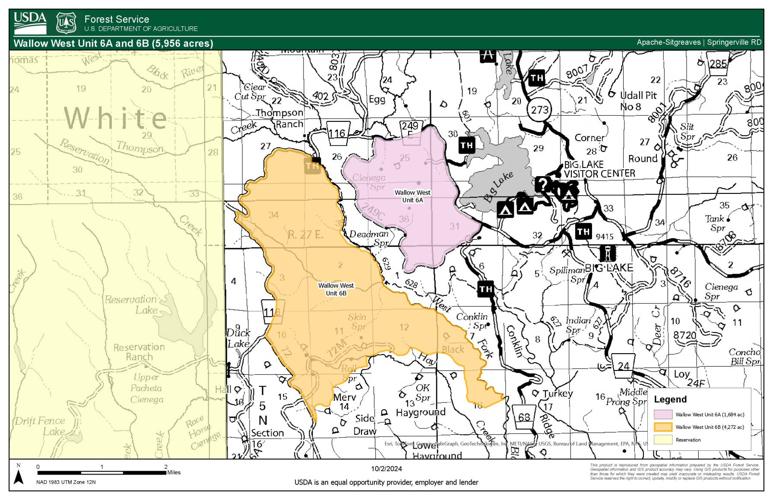 Prescribed Fire Operations Scheduled on Springerville Ranger District ...