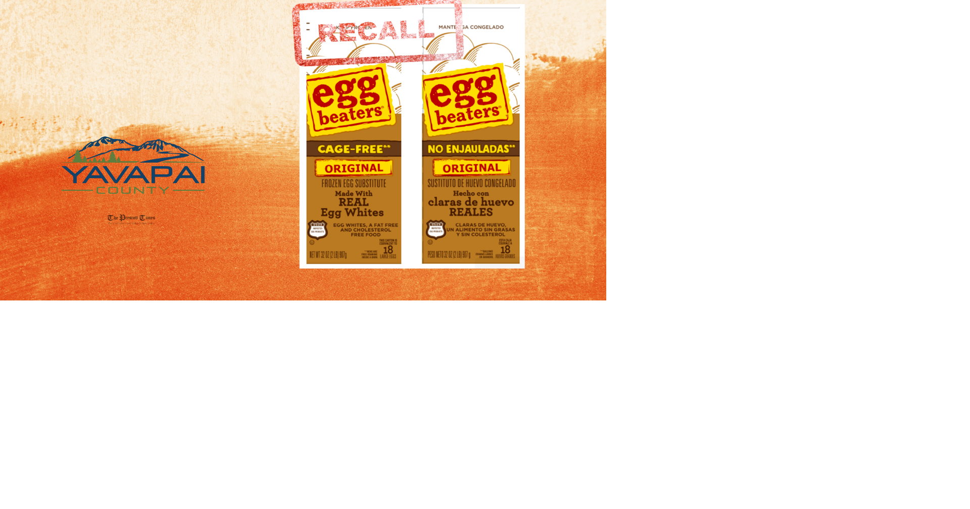 Cargill Recalls Over 212,000 Pounds of Liquid Egg | Prescott Valley ...