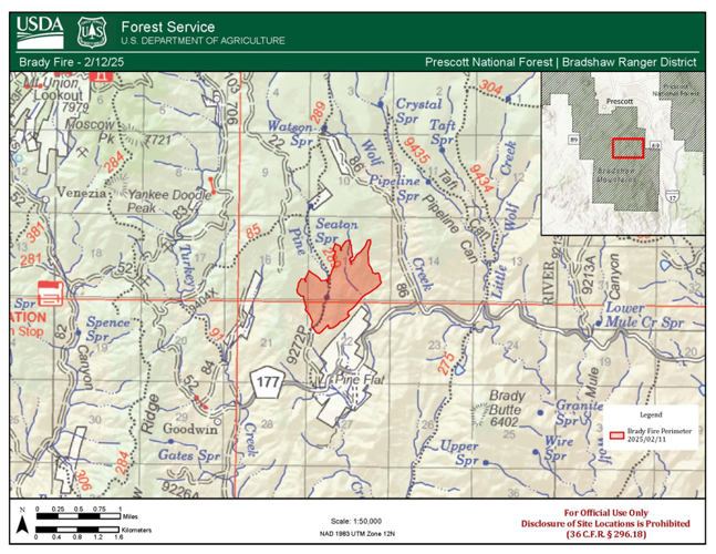 Brady Fire Containment Reaches 49% as Crews Begin Resource Reduction ...