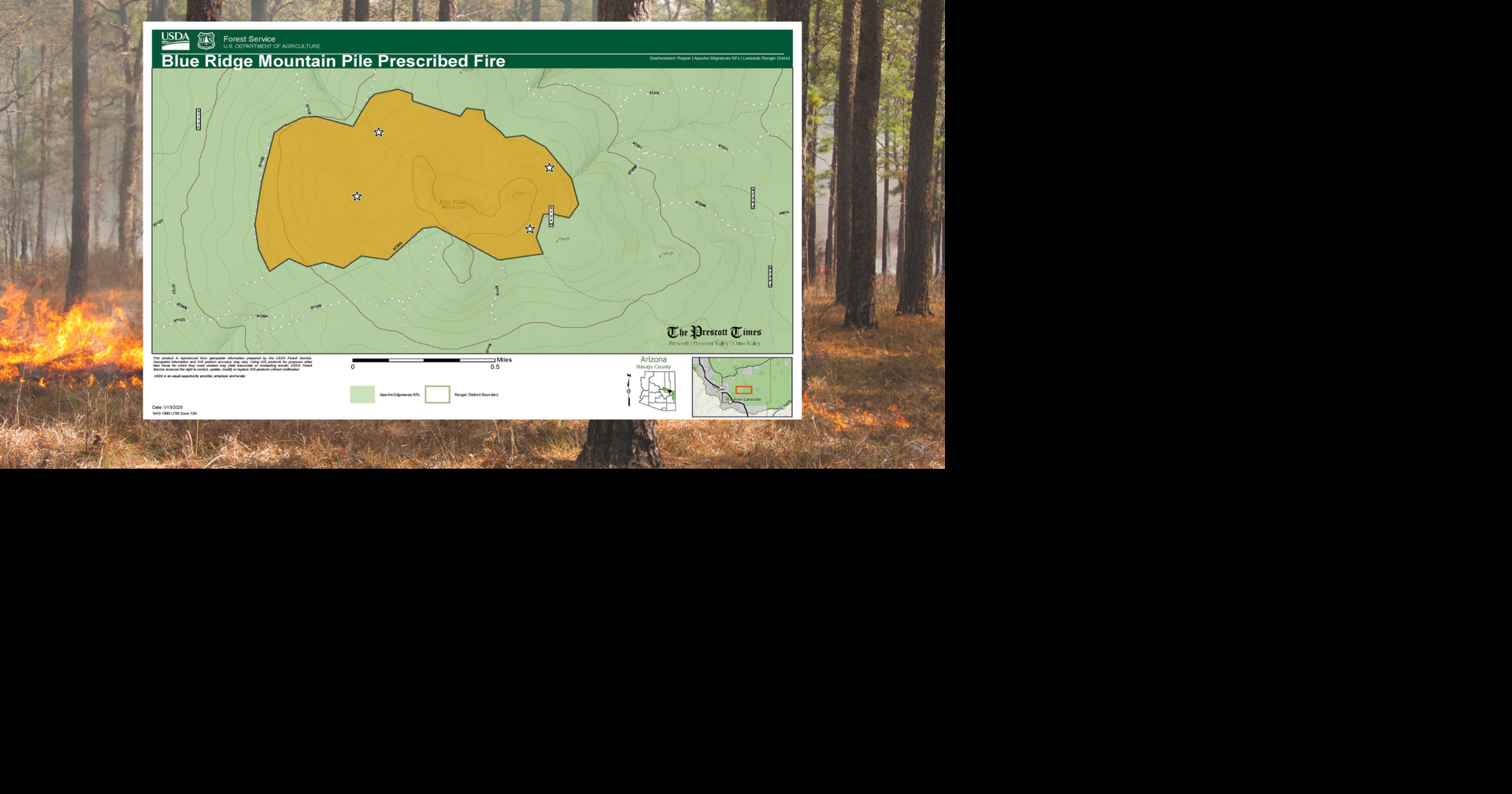 Prescribed Fire Operations Planned on Blue Ridge Mountain to Reduce ...