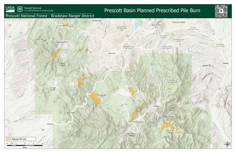 Prescott National Forest Plans Controlled Pile Burning in Prescott ...