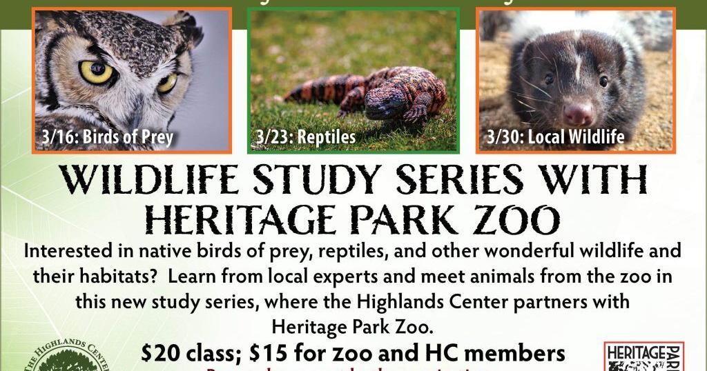 Wildlife Study Series with Heritage Park Zoo | | theprescotttimes.com