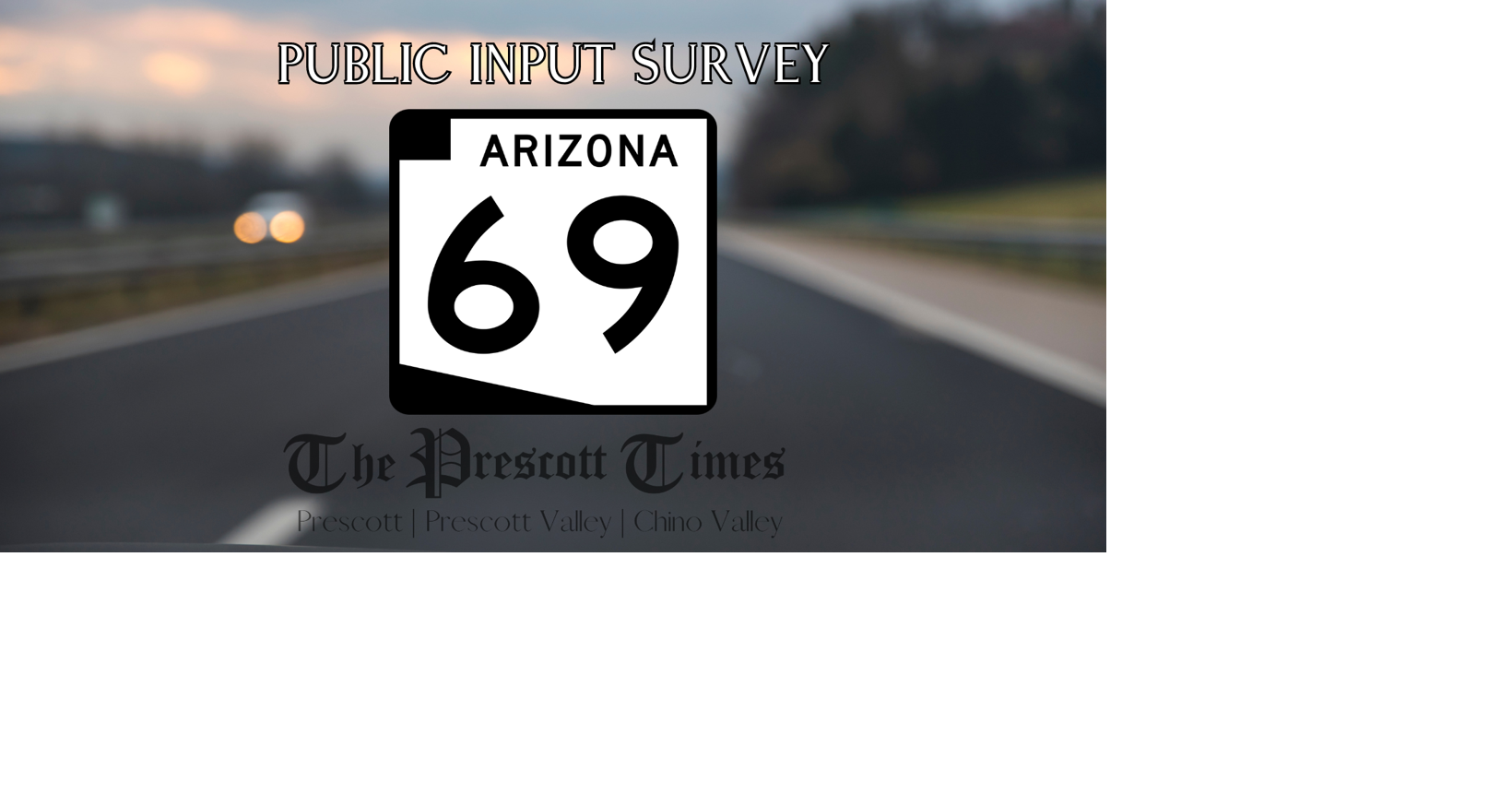 Seeking Input: SR 69 Corridor Master Plan Survey in Central Yavapai ...