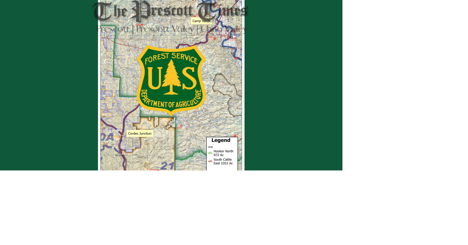 Prescribed Fires Planned on Verde Ranger District | Prescott Valley ...