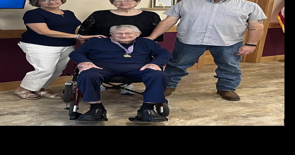 Ambassador For Peace medal presented to Clearfield Korean War veteran ...