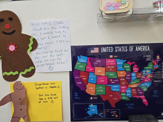Area Pre-K class asking for help locating runaway gingerbread man ...