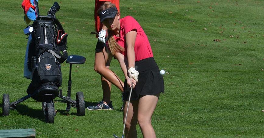 Clearfield girls golf finishes third at D-9 championships, Gearhart ...