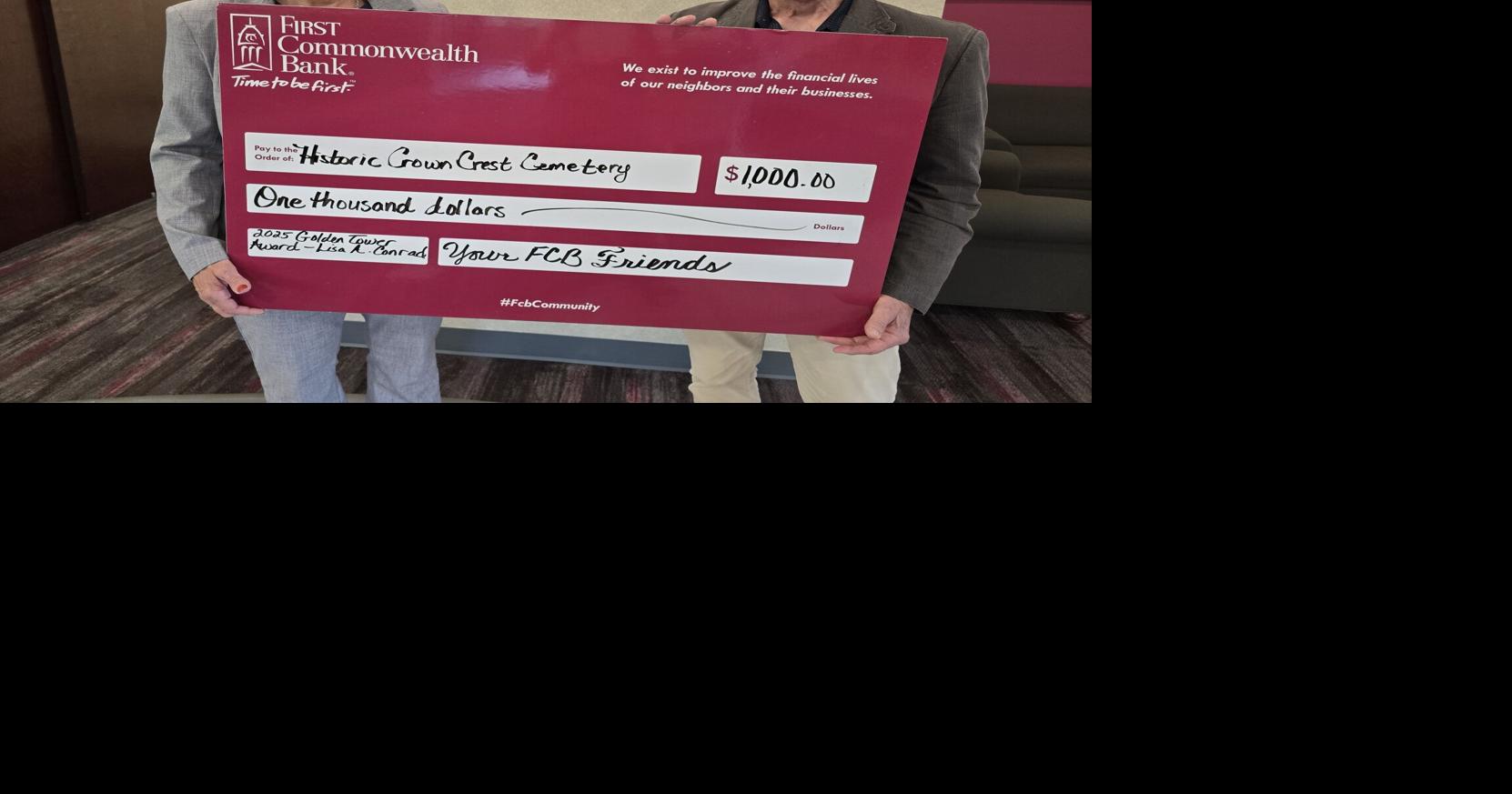 Historic Crown Crest Cemetery receives donation | News ...